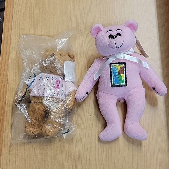 Avon | Toys | Avon 20 Breast Cancer Crusadebear Postal Pals Susanna ...